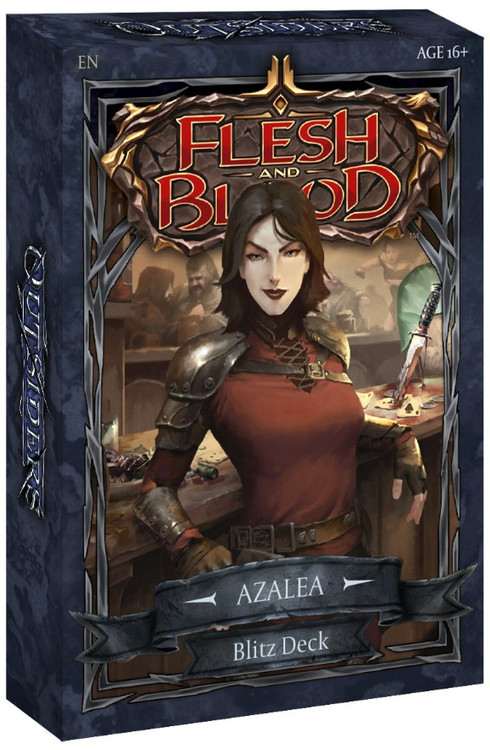 Flesh and Blood Trading Card Game Outsiders Azalea Blitz Deck Legend ...