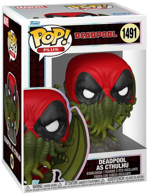 Funko H.P. Lovecraft Deadpool POP Plus Literary Classics Cthulhu Vinyl ...