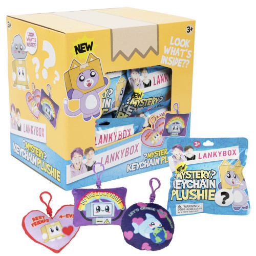LankyBox Keychain Plushie Mystery Box Bonkers Toy Co. - ToyWiz