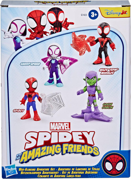 Marvel Spidey His Amazing Friends Web-Slinging Adventure Set Exclusive ...