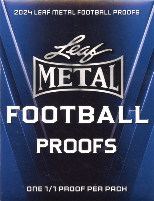 NFL Leaf 2024 Leaf Metal Football Proofs Trading Card PROOF Pack One 11 ...