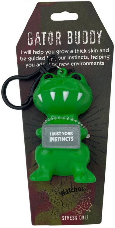 Watchover Voodoo Gator Buddy 3.5 Stress Doll History Heraldry Ltd. - ToyWiz
