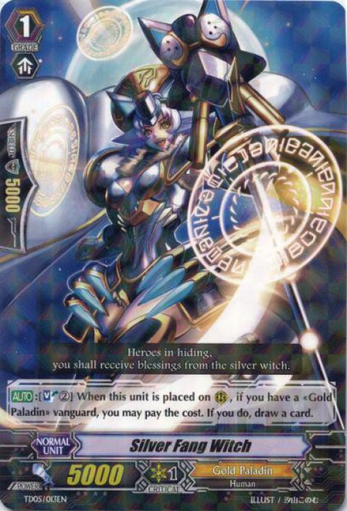 Cardfight Vanguard Slash of the Silver Wolf Single Card Fixed Silver ...