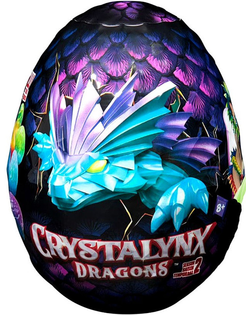 Crystalynx Dragons Series 2 12 Mystery Egg Pack 1 RANDOM Articulated ...