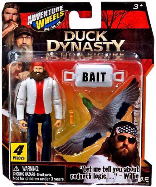 Duck Dynasty Adventure Wheels Willie 4 Action Figure Loose Tree House ...