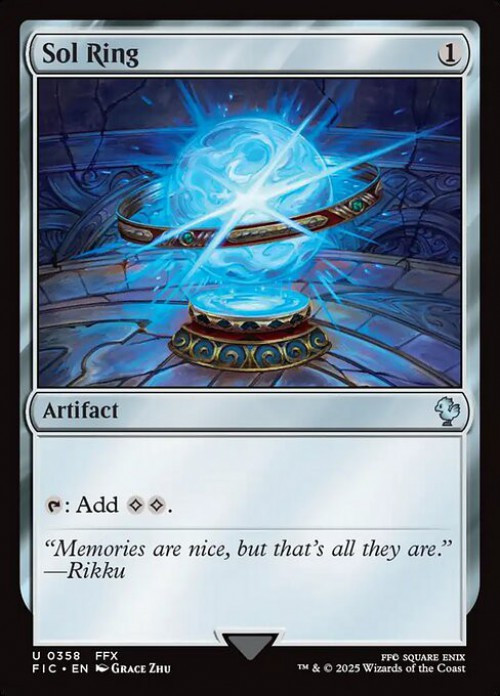 Magic The Gathering Final Fantasy Commander Single Card Uncommon Sol ...