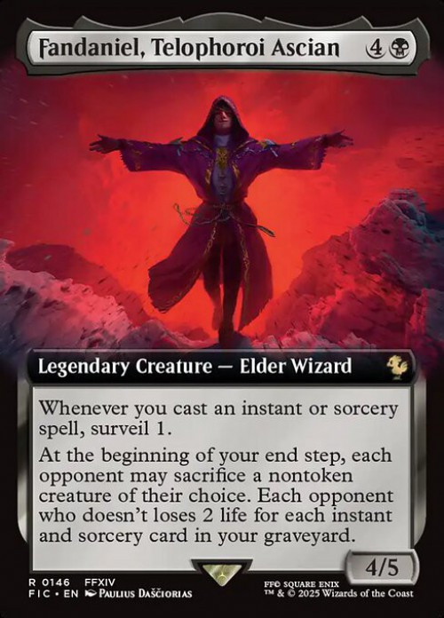 Magic The Gathering Final Fantasy Commander Single Card Rare Fandaniel ...