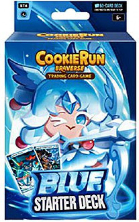 CookieRun Braverse Trading Card Game BLUE Starter Deck 60 Cards ...