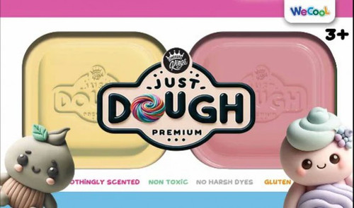 Compound Kings Just Dough Premium Yellow Pink 8oz Set We Cool Toys - ToyWiz