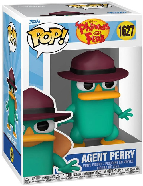 Funko Disney Phineas Ferb POP Disney Agent Perry Vinyl Figure 1627 - ToyWiz