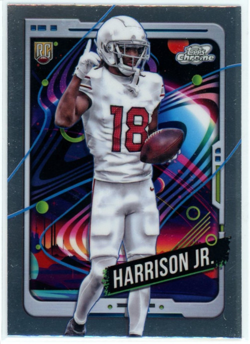 NFL 2024 Topps Chrome Cosmic Football Single Card Marvin Harrison Jr ...