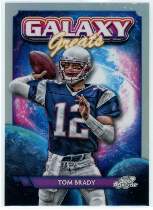 NFL 2024 Topps Chrome Cosmic Football Single Card Galaxy Greats Tom ...