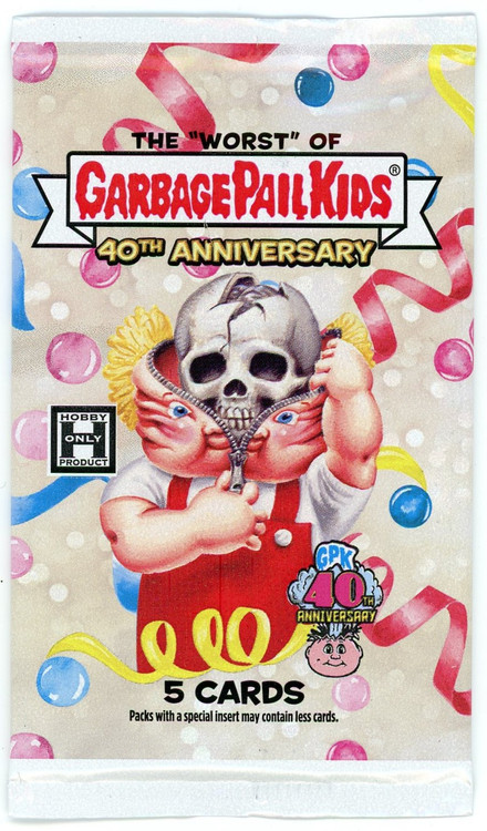 Garbage Pail Kids 40th Anniversary Worst of 2025 Trading Card HOBBY ...