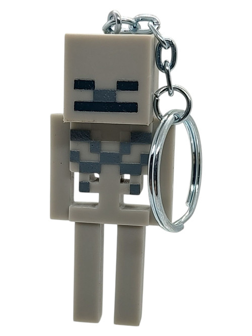 Minecraft Skeleton Figural Keychain Loose PMI - ToyWiz