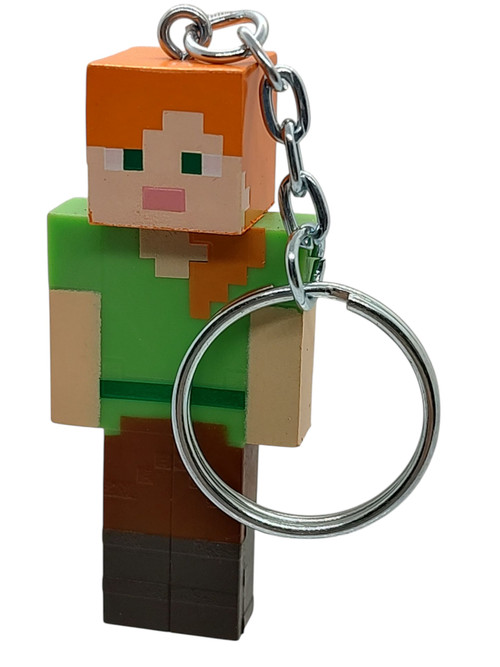 Minecraft Alex Figural Keychain Loose PMI - ToyWiz