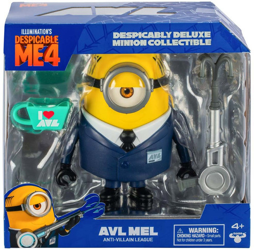 Despicable Me 4 Avl Mel 5.5 Action Figure Anti-Vallain League Moose ...