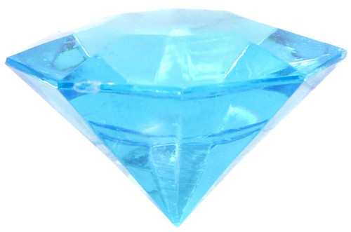 Sonic The Hedgehog Acrylic Diamond Chaos Emeralds Light Blue 2 Toy ...