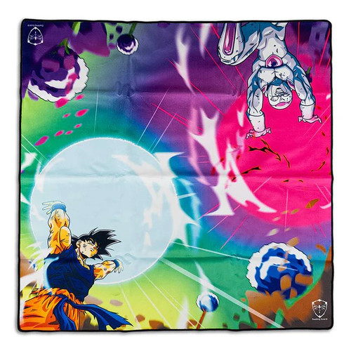 Dueling Guard Dragon Ball 2-Player Showdown Stitched Edge Playmat - ToyWiz
