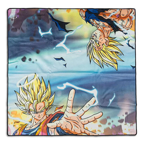 Dueling Guard Dragon Ball 2-Player Saiyans Pride Stitched Edge Playmat ...