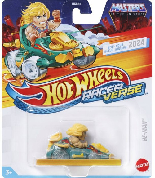Hot Wheels RacerVerse Masters of the Universe He-Man Die Cast Car ...