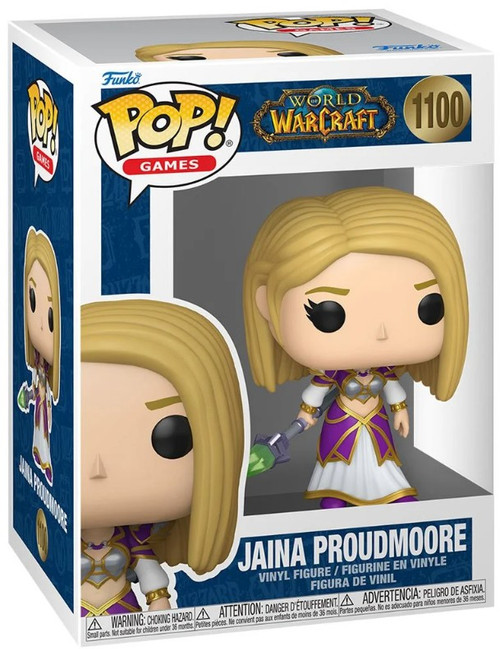 Funko World of Warcraft POP Games Jaina Proudmoore Vinyl Figure 1100 ...