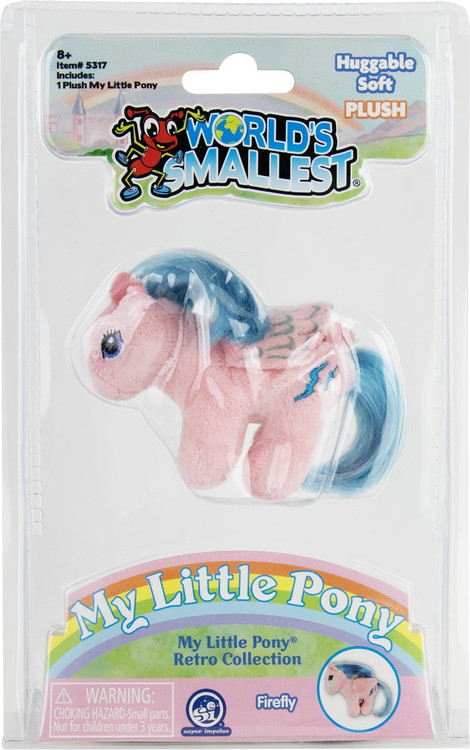 My Little Pony Worlds Smallest Firefly Mini Plush Super Impulse - ToyWiz