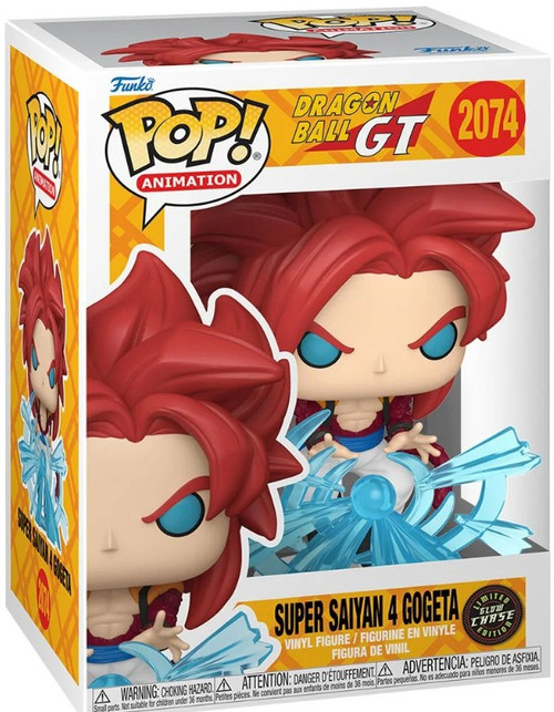 Funko Dragon Ball GT POP Animation Super Saiyan 4 Gogeta Vinyl Figure ...