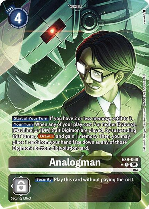 Digimon Trading Card Game Versus Monsters Single Card Rare Analogman ...