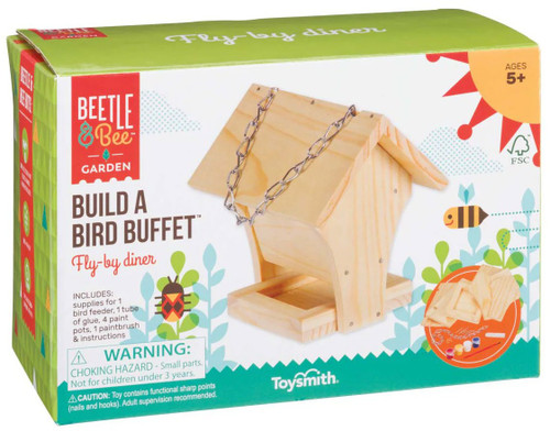 Beetle Bee Garden Build a Bird Buffet Fly-By Diner Kit Toysmith - ToyWiz