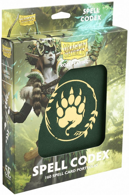 Dragon Shield Dungeons Dragons Spell Codex Forest Green 160 Spell Card ...