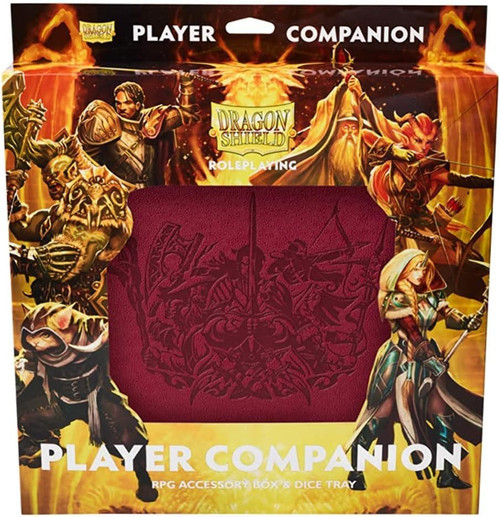 Dragon Shield Roleplaying Player Companion Blood Red RPG Accessory Box ...