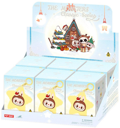 Labubu The Monsters Classic Series Mystery Plush Box 6 Packs Pop Mart ...