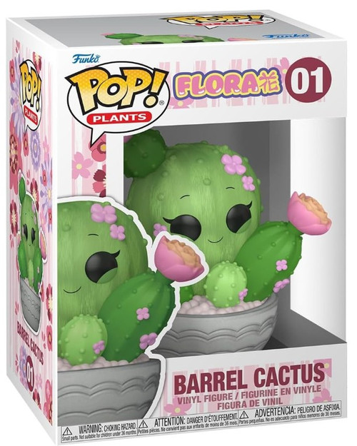 Funko Flora POP Plants Barrel Cactus Vinyl Figure 01 - ToyWiz