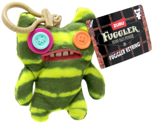 Fuggler Green Indecisive Monster 4 Keyring Zuru Toys - ToyWiz