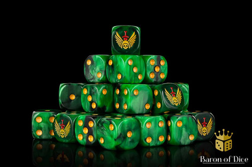 Baron Of Dice 6-Sided d6 Reaper Angels Dice Pack 25-Count, Rounded - ToyWiz