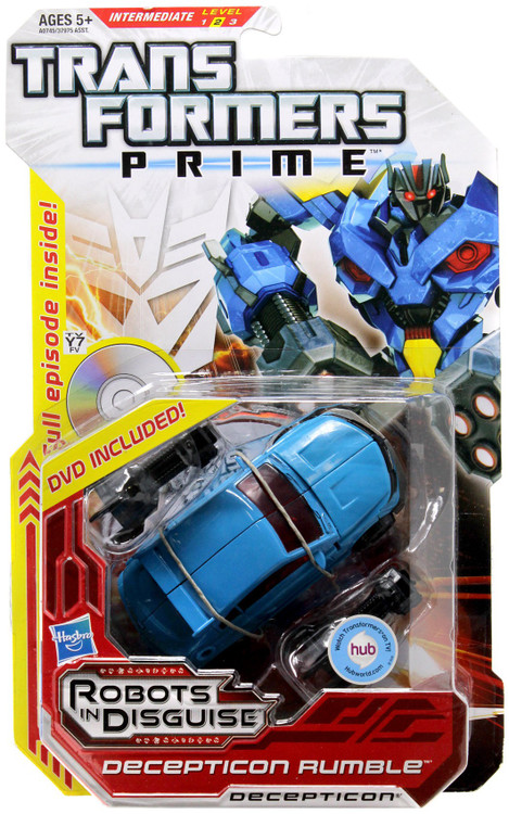 Transformers Prime Robots in Disguise Decepticon Rumble Deluxe Action ...