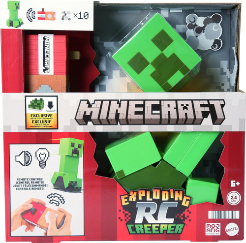 Minecraft Exploding RC Creeper RC Figure Mattel Toys - ToyWiz