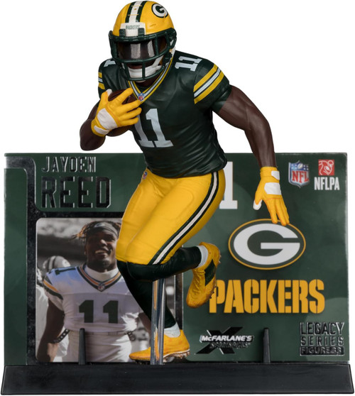 McFarlane Toys NFL Green Bay Packers Sports Football Jayden Reed Action ...