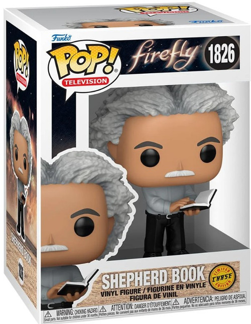 Funko Firefly POP Television Shepherd Book Vinyl Figure 1826 Chase ...