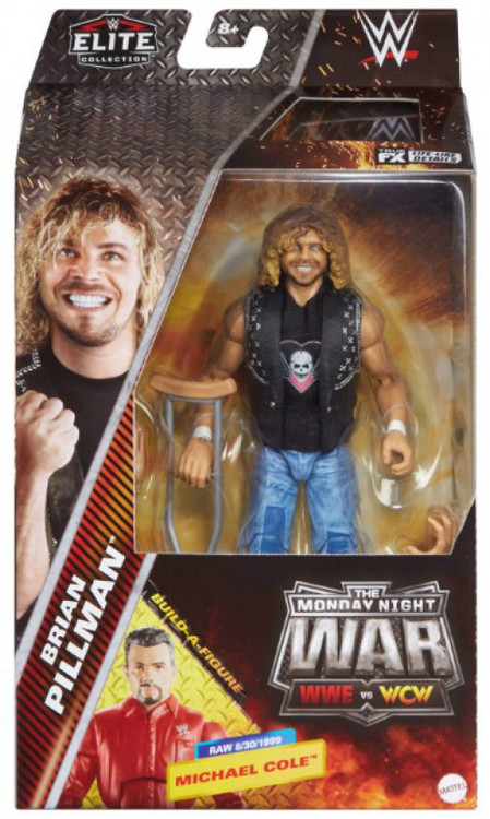 WWE Wrestling Elite Collection Monday Night War Brian Pillman 6 Action ...