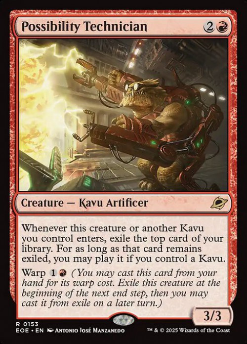 Magic The Gathering Edge of Eternities Single Card Rare Possibility ...
