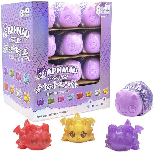 Aphmau MeeMeows Squishy Series 4 Dragons Mystery Box 24 Packs Bonkers ...