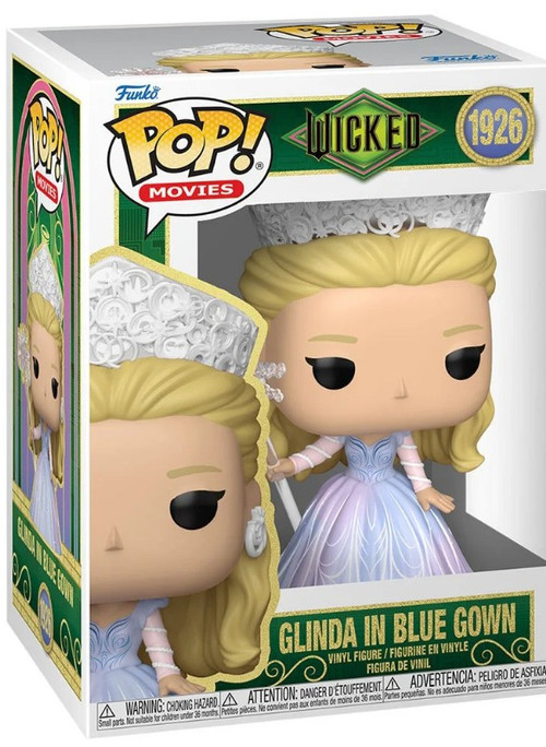 Funko Wizard of Oz Wicked For Good POP Movies Glinda in Blue Gown Vinyl ...