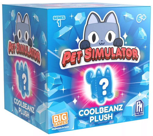 Pet Simulator X Series 1 Coolbeanz 2.5 Mystery Pack 1 RANDOM Plush ...