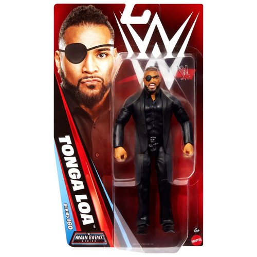 WWE Wrestling Main Event Series 160 Tonga Loa 6 Action Figure Mattel ...