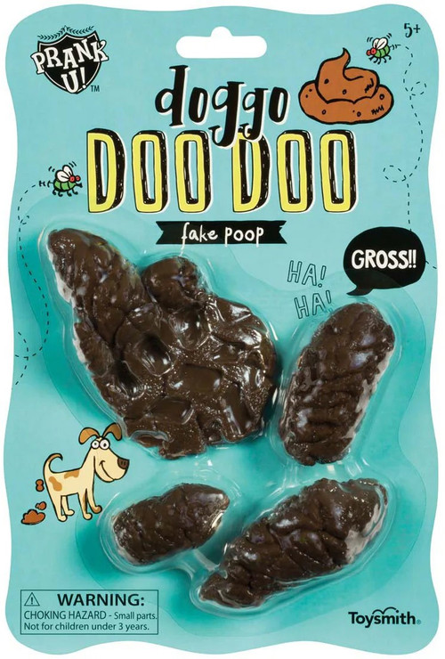 Prank U Doggo Doo Doo Fake Poop Toysmith - ToyWiz