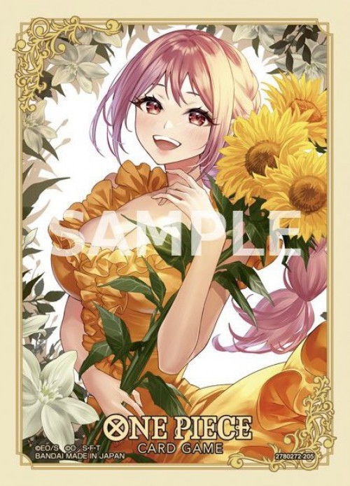 One Piece Trading Card Game Limited Edition Rebecca Card Sleeves Bandai ...