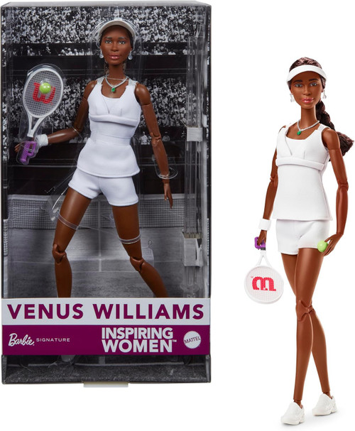 Barbie Signature Inspiring Women Venus Williams Doll Mattel - ToyWiz