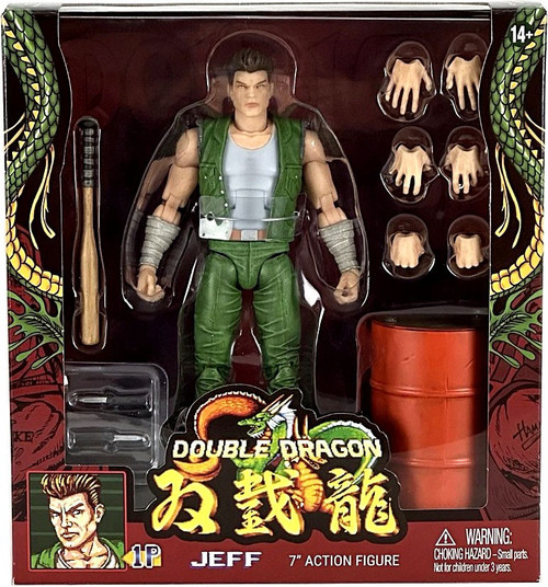 Double Dragon Jeff Exclusive 7 Deluxe Action Figure ToyNK Toys LLC - ToyWiz