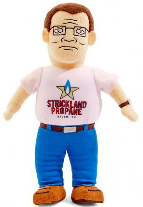 King of the Hill Hank Hill Exclusive 12 Plush Logo Tee ToyNK Toys LLC ...